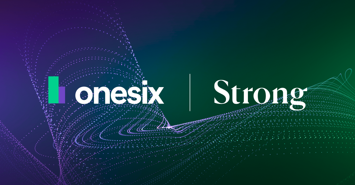 OneSix and Strong Analytics Have Joined Forces
